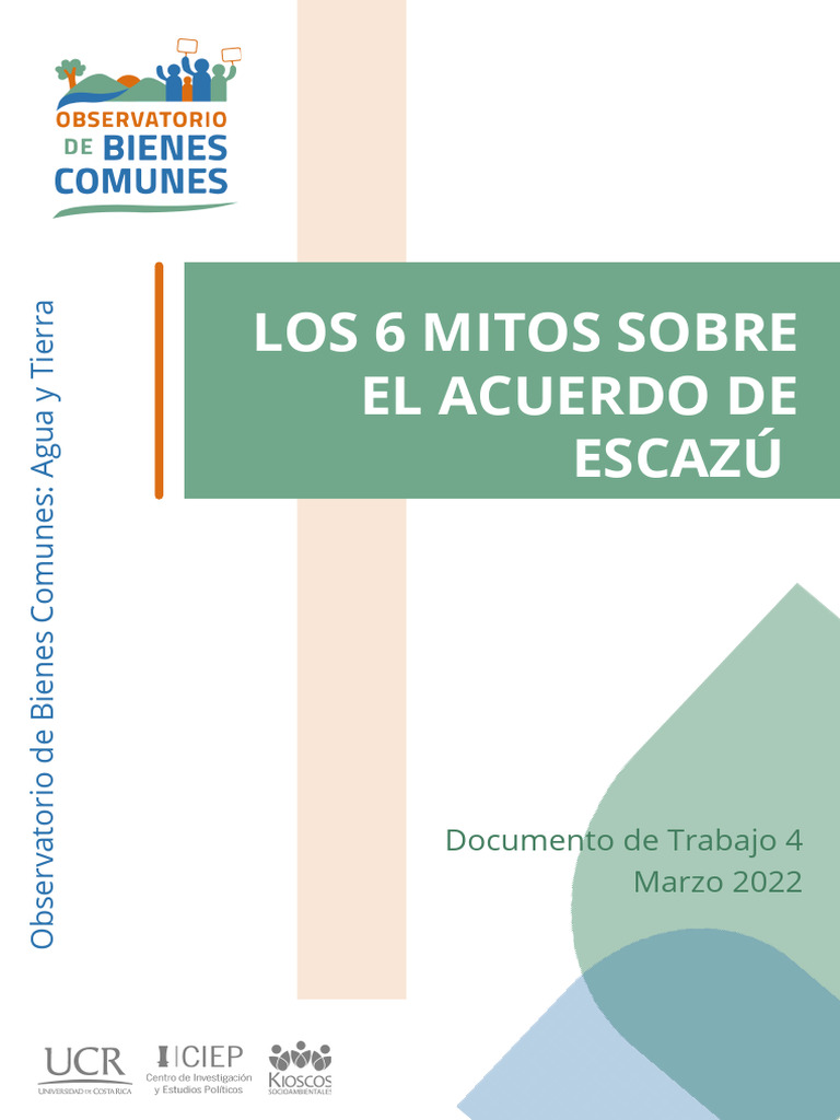 Mitos Acuerdo Escazu | PDF | Justicia | Crimen y violencia