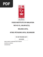 Weekly Kitchen Roster Schedule | PDF