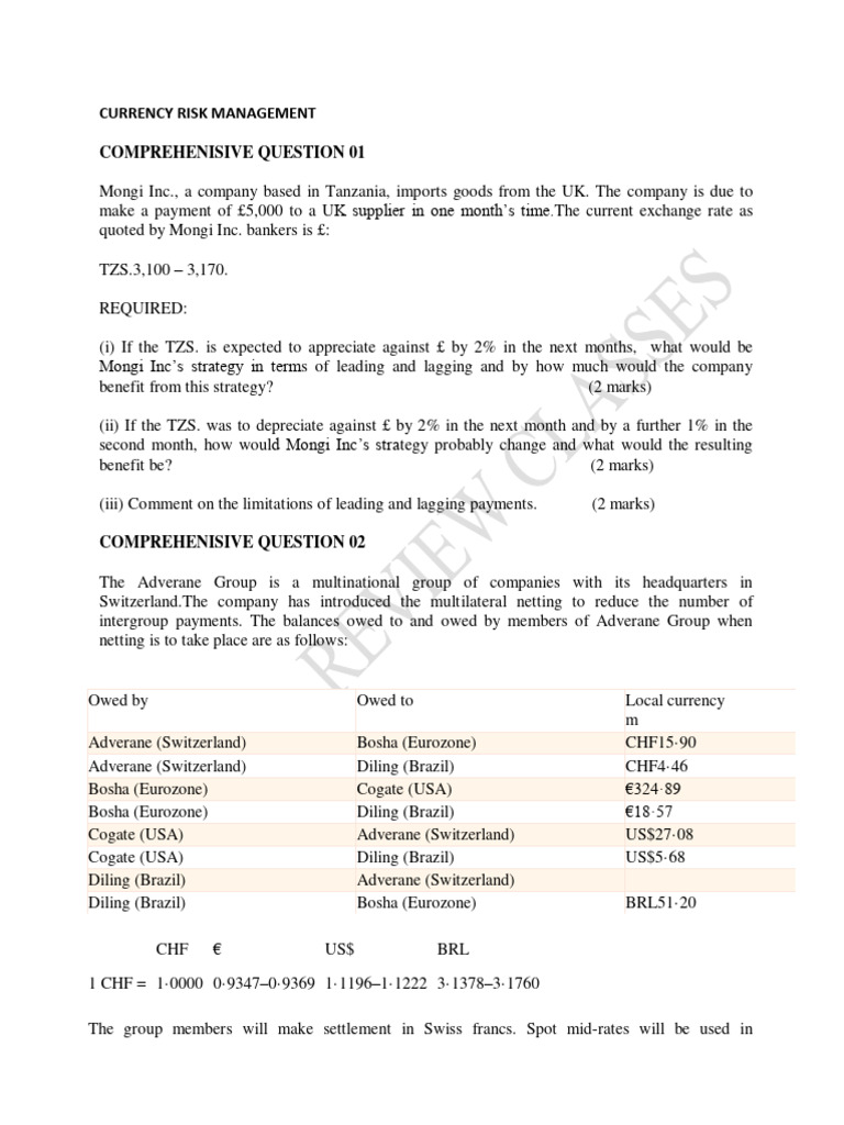 C3 Risk Management | PDF | Hedge (Finance) | Option (Finance)