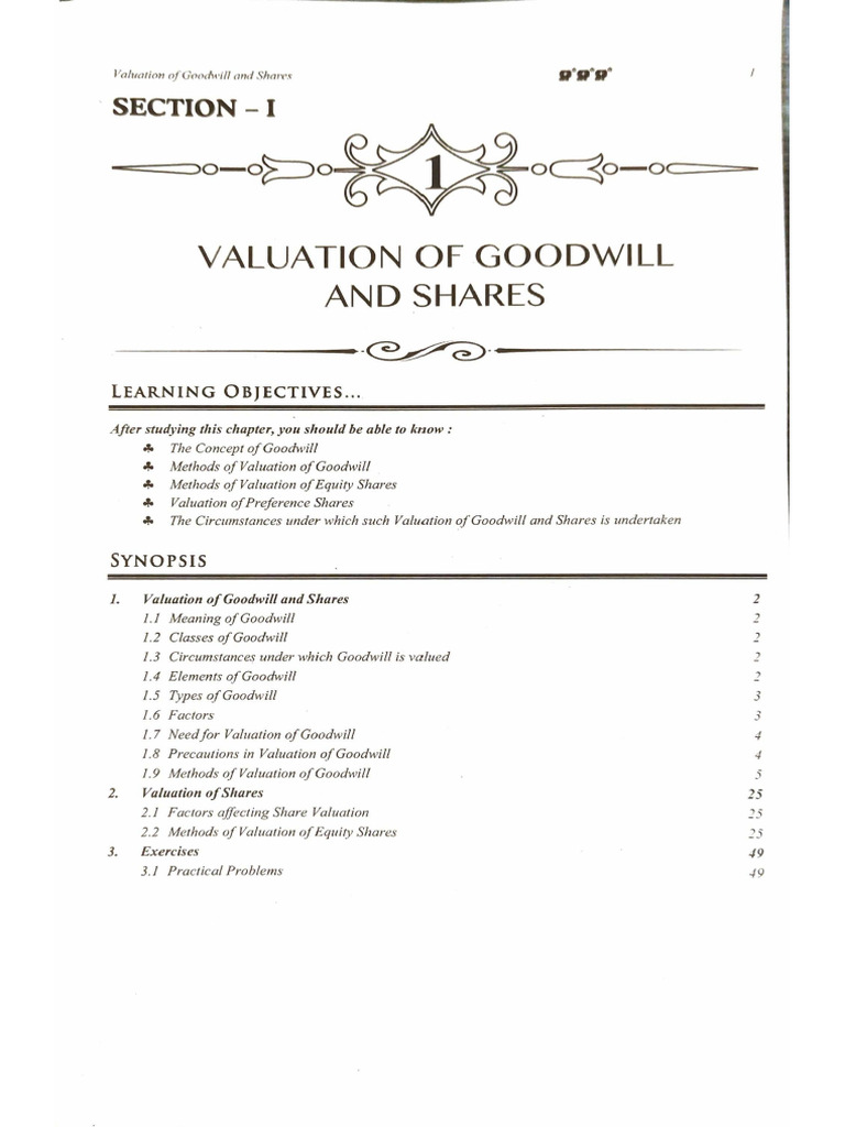 Financial Accounting Sem 2 Bbi of Vipul Publication | PDF
