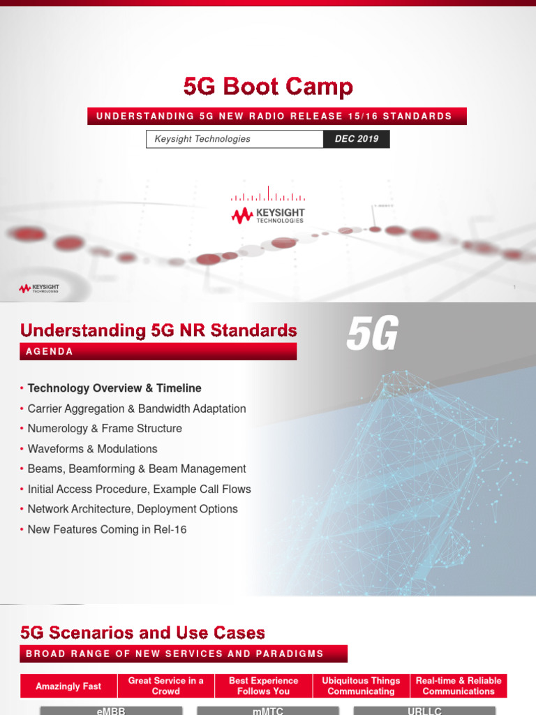 5G Boot Camp - 5G NR Technology Overview | PDF | Duplex ...