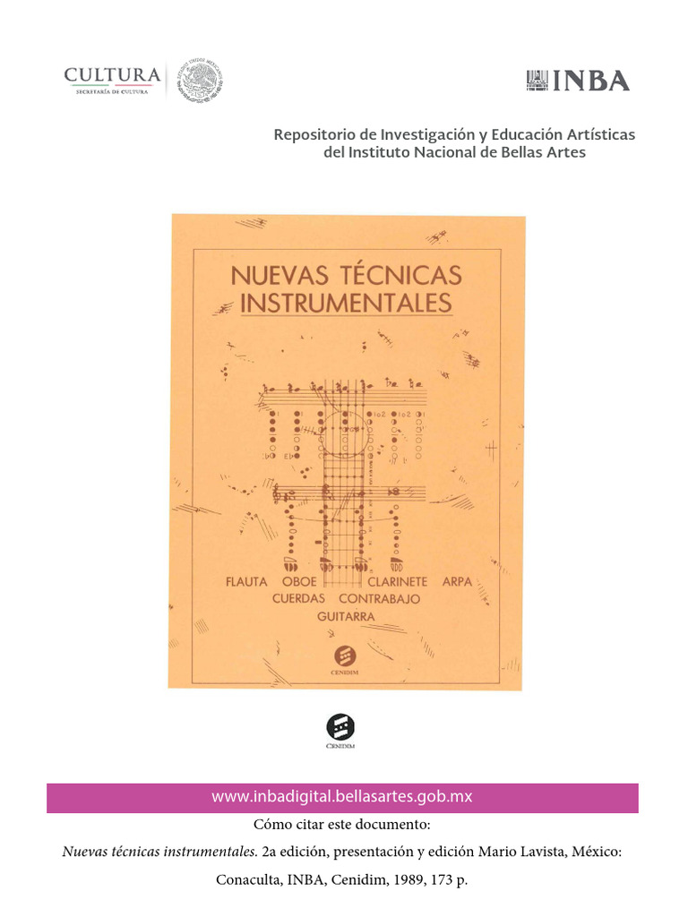 Nuevas Tecnicas Instrumentales | PDF | Acorde (Música) | Armonía