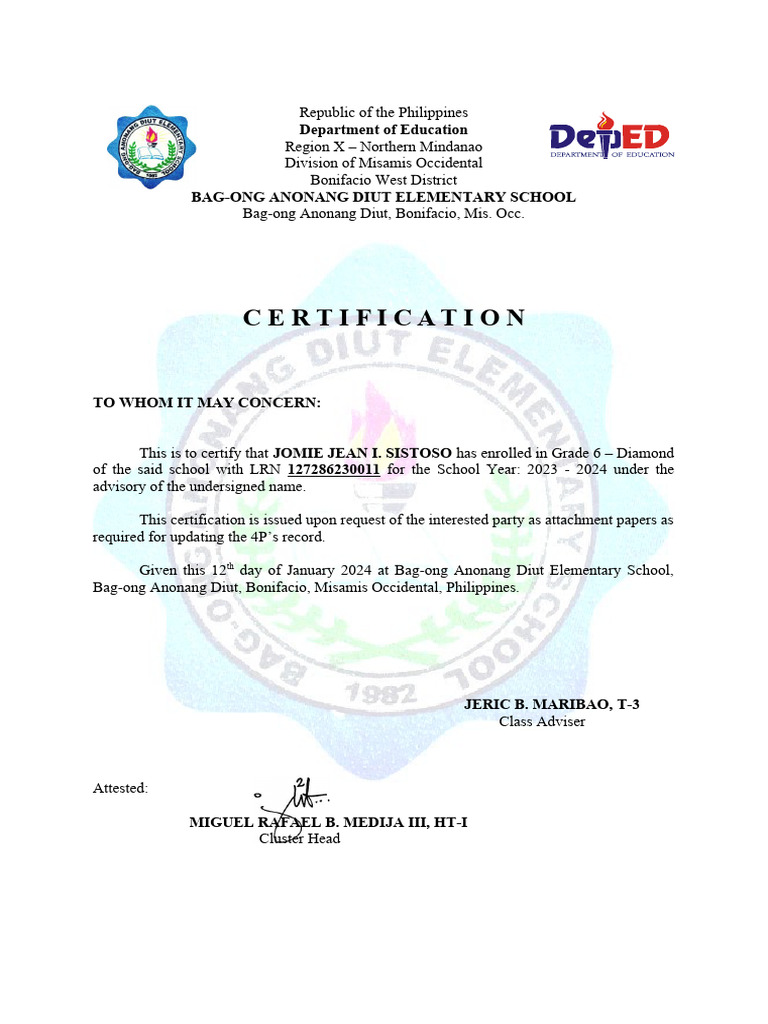 Cert-4ps Signature | PDF