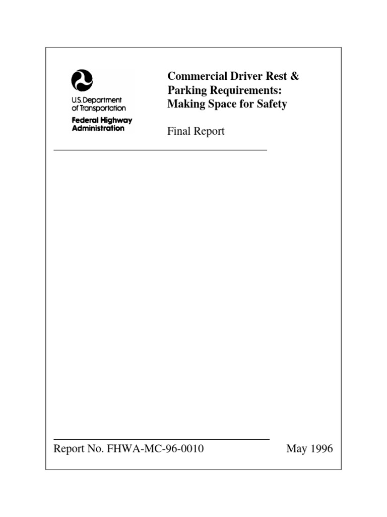 Commercial | PDF | Truck Driver | Parking