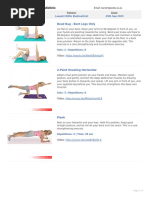 Printable Core Exercises For Seniors With Pictures | PDF