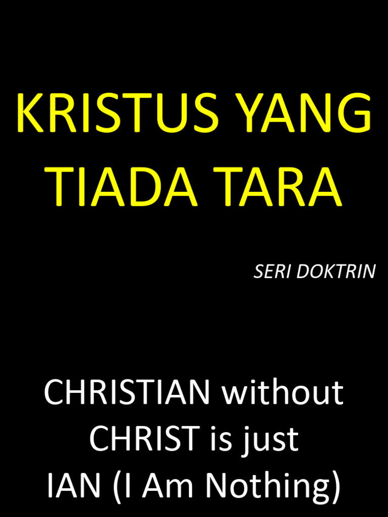 Inkarnasi dan Kasih Allah dalam Kristus | PDF