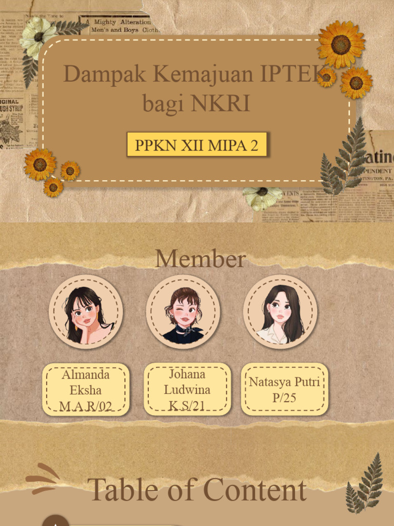 PPKN (Dampak Iptek Terhadap Nkri) 12 Ipa 2 | PDF | Politik | Ilmu Sosial