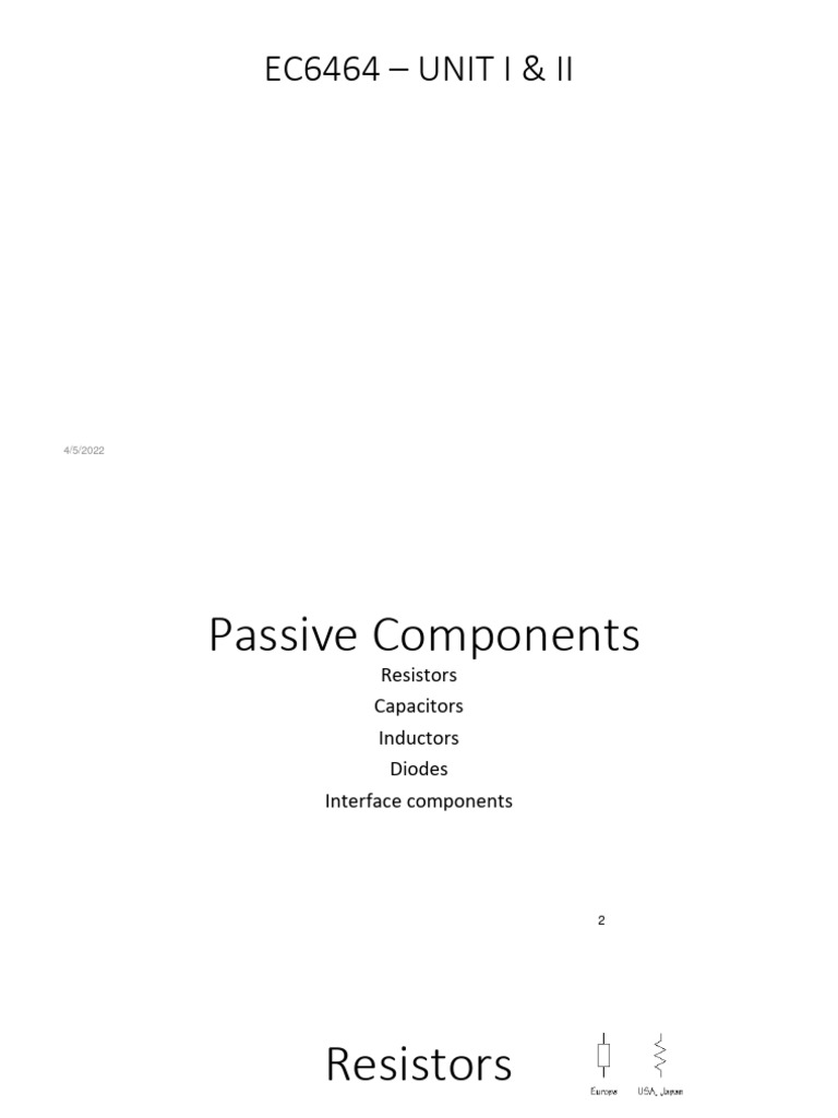 UNIT I and II New | PDF | Bipolar Junction Transistor | Field Effect Transistor