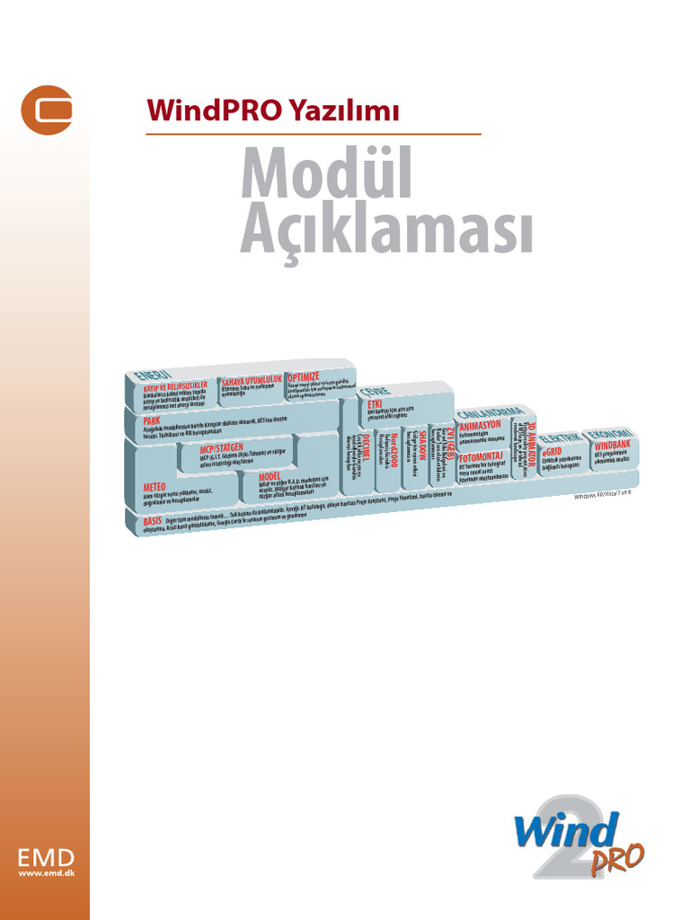 WindPRO Modules TURKISH | PDF