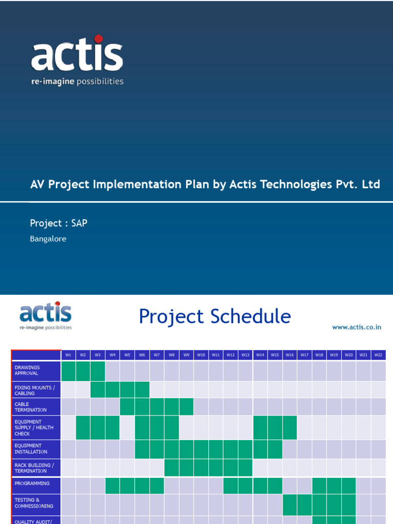 SAP Presentation by Actis PDF | PDF | Computing