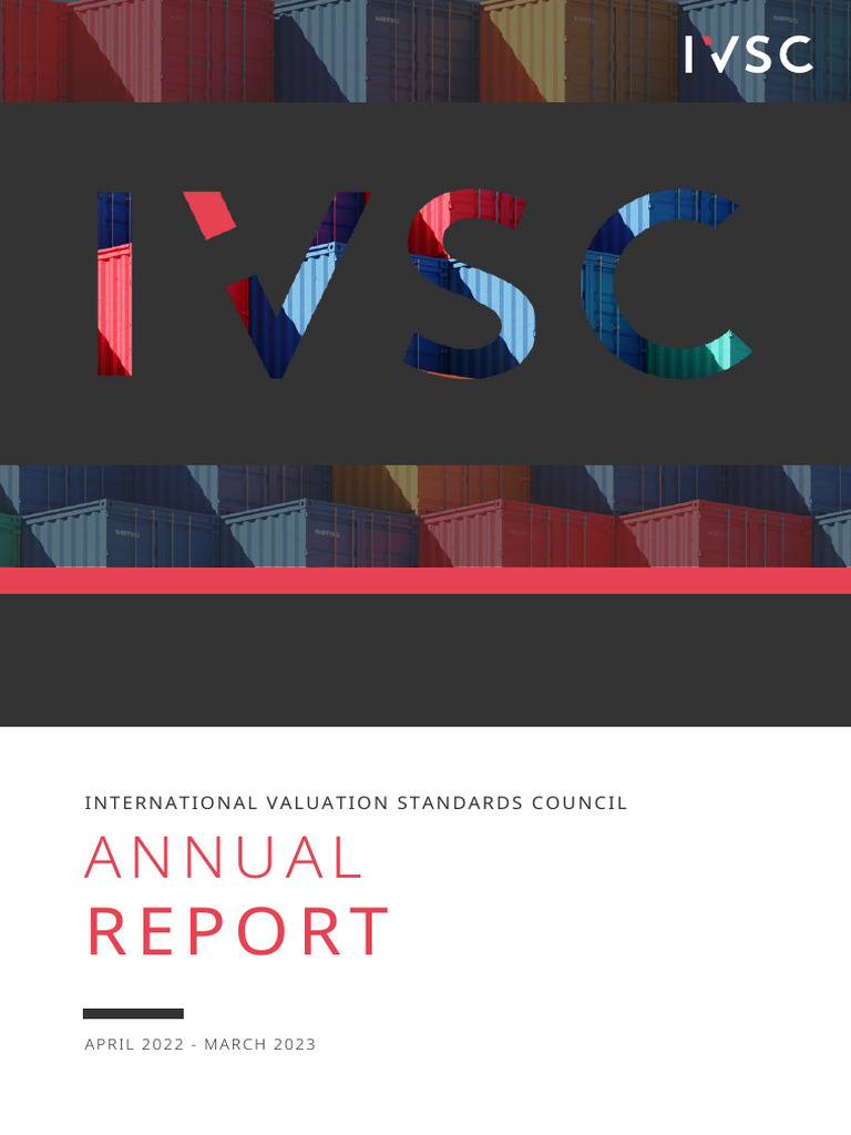 IVSC Annual Report 2022-2023 Summary | PDF | Real Estate Appraisal ...