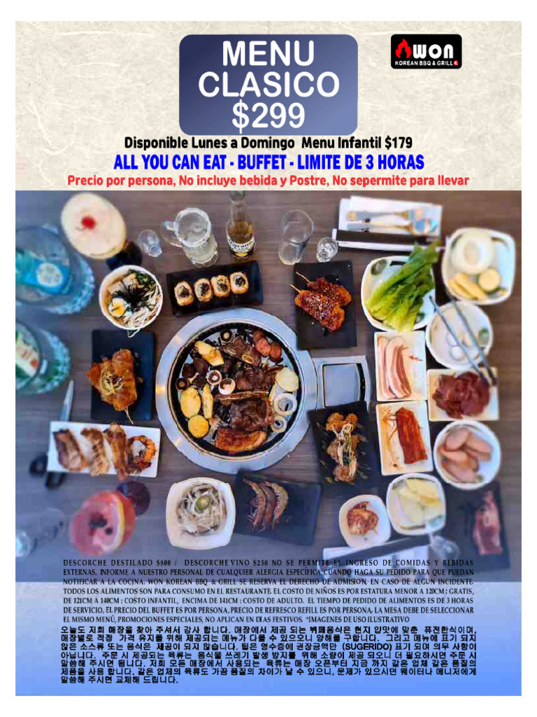 Menu Clasico 1 | PDF