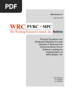 WRC 107 | PDF | Bending | Stress (Mechanics)