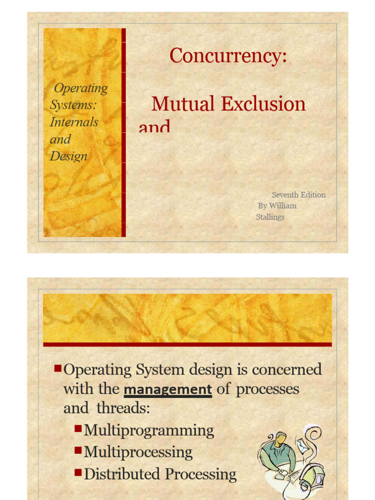Chapter 8 Concurrency-P1 | PDF | Process (Computing) | Concurrent Computing