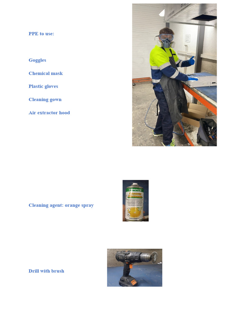 Cleaning Standards | PDF | Personal Protective Equipment | Corrosion