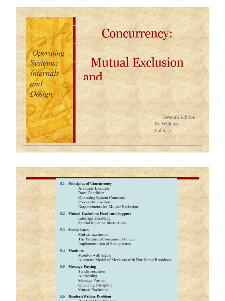 Chapter 8 Concurrency-P2 | PDF | Computer Science | Applied Mathematics