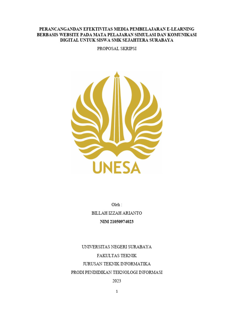 E-Learning untuk Siswa SMK | PDF