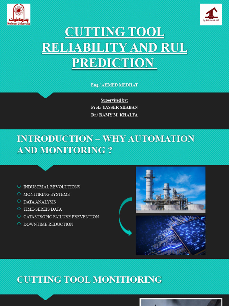 Cutting Tool Reliability and Rul Prediction | PDF | Dependent And ...