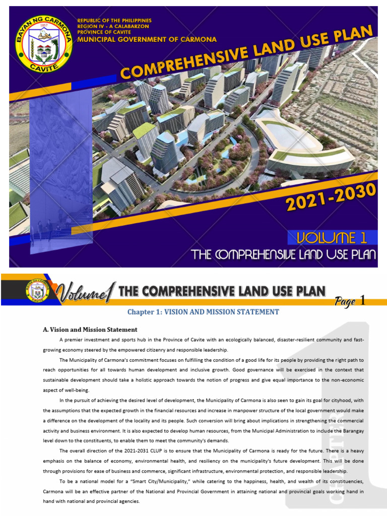 CLUP-2021-2030 (1) | PDF | Metro Manila | Economies