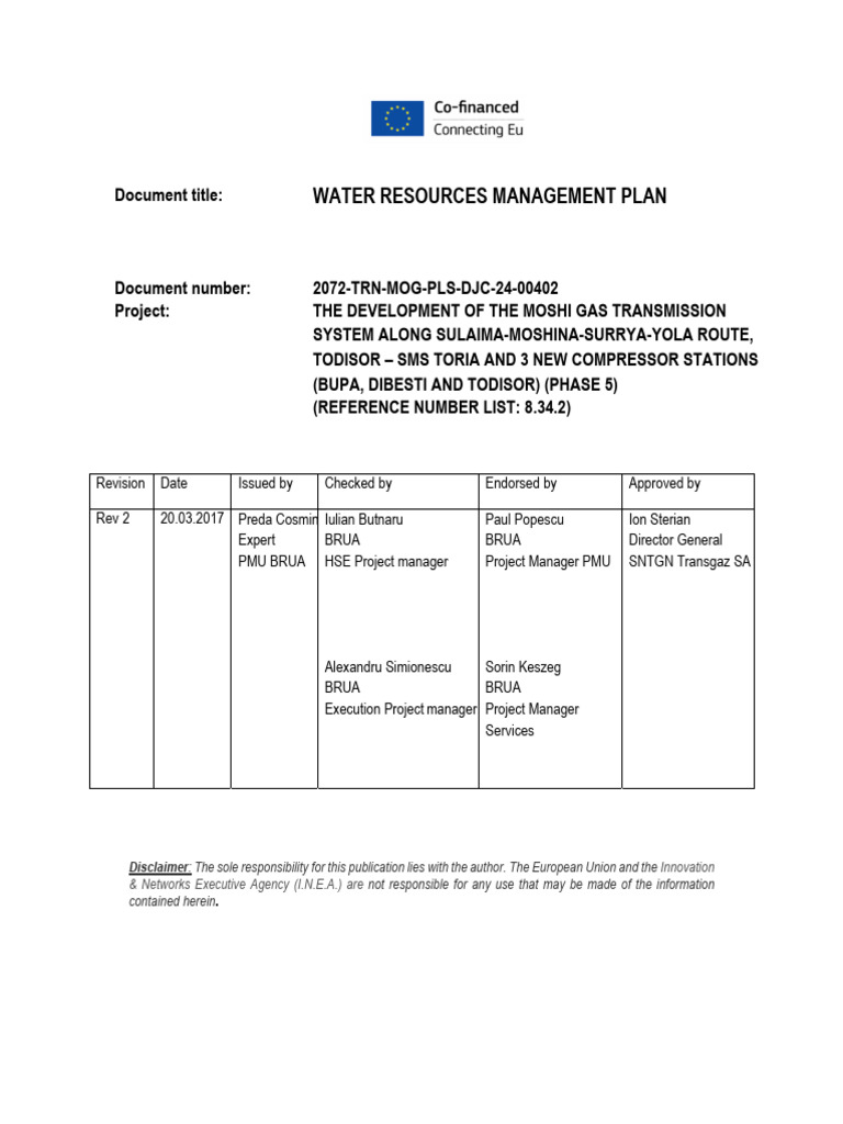 Water Resources Management Plan-Arthungal | PDF | Water Pollution ...