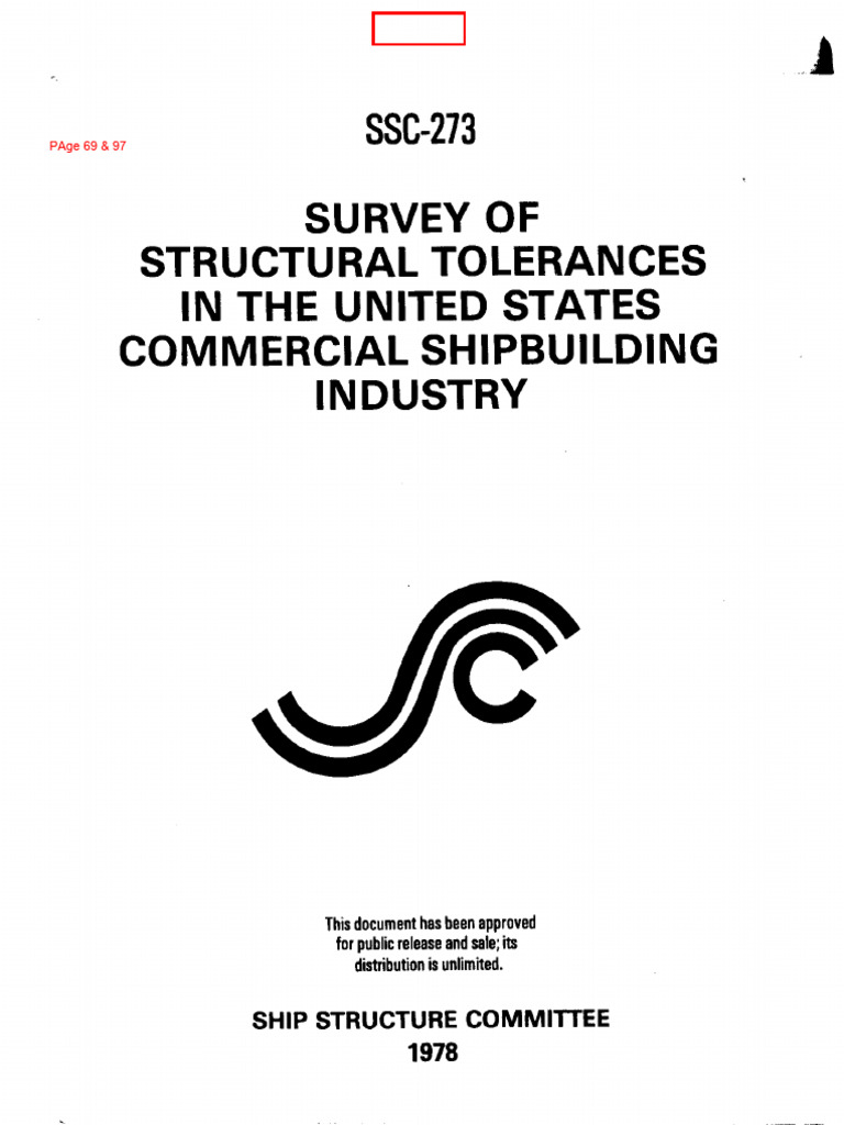 273-Structural Tolerance Survey" | PDF | Fracture | Welding