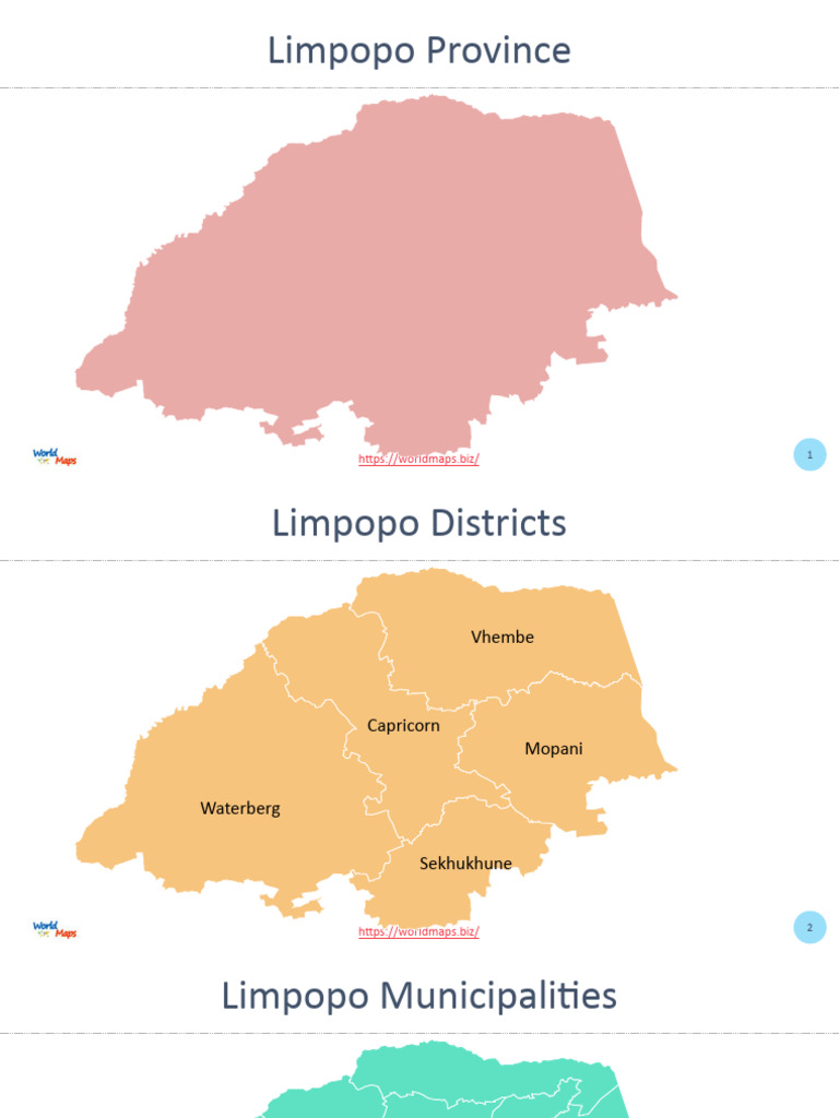 South Africa Limpopo Maps 16 9 | PDF