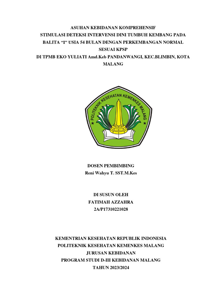 ASKEB KOMPRE ANBB Zahra | PDF | Karier & Perkembangan