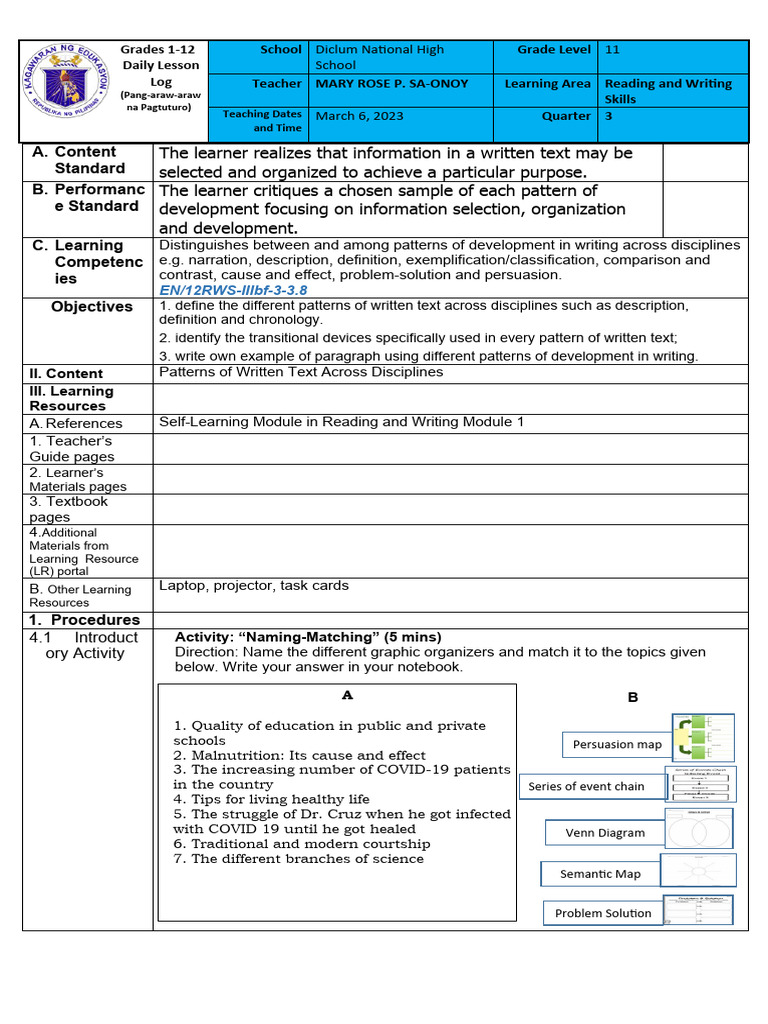 CO-LP in RWS | PDF | Learning | Rubric (Academic)
