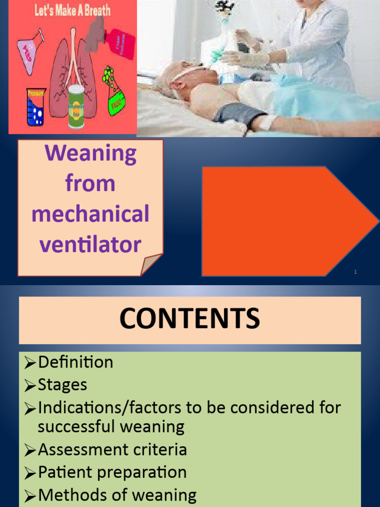 Weaning from Mechanical Ventilation Guide | PDF | Breathing | Pulmonology