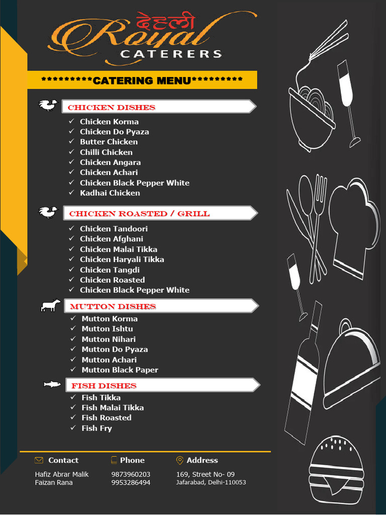 Catering Menu | PDF