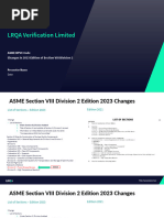 ASME 2023 BPVC Key Changes | PDF | Nondestructive Testing | Welding