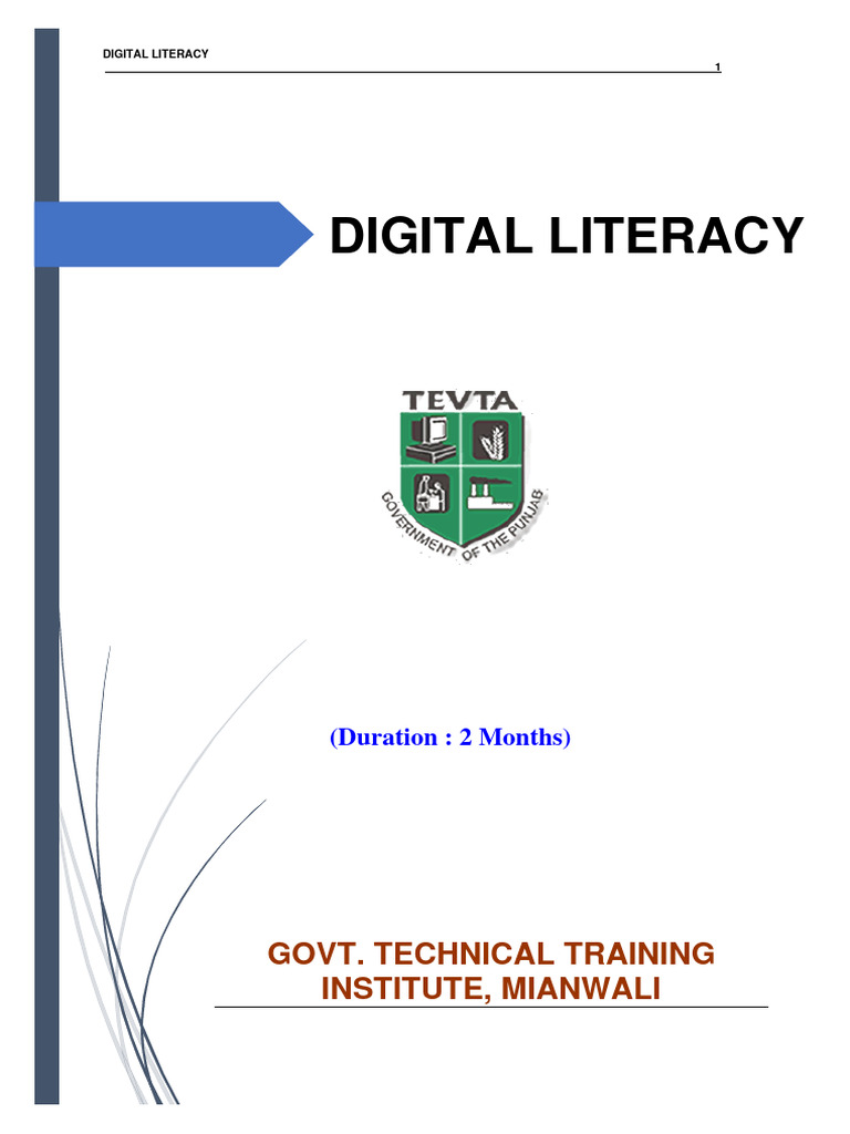 Digital Literacy-Final. | PDF | Microsoft Excel | Internet