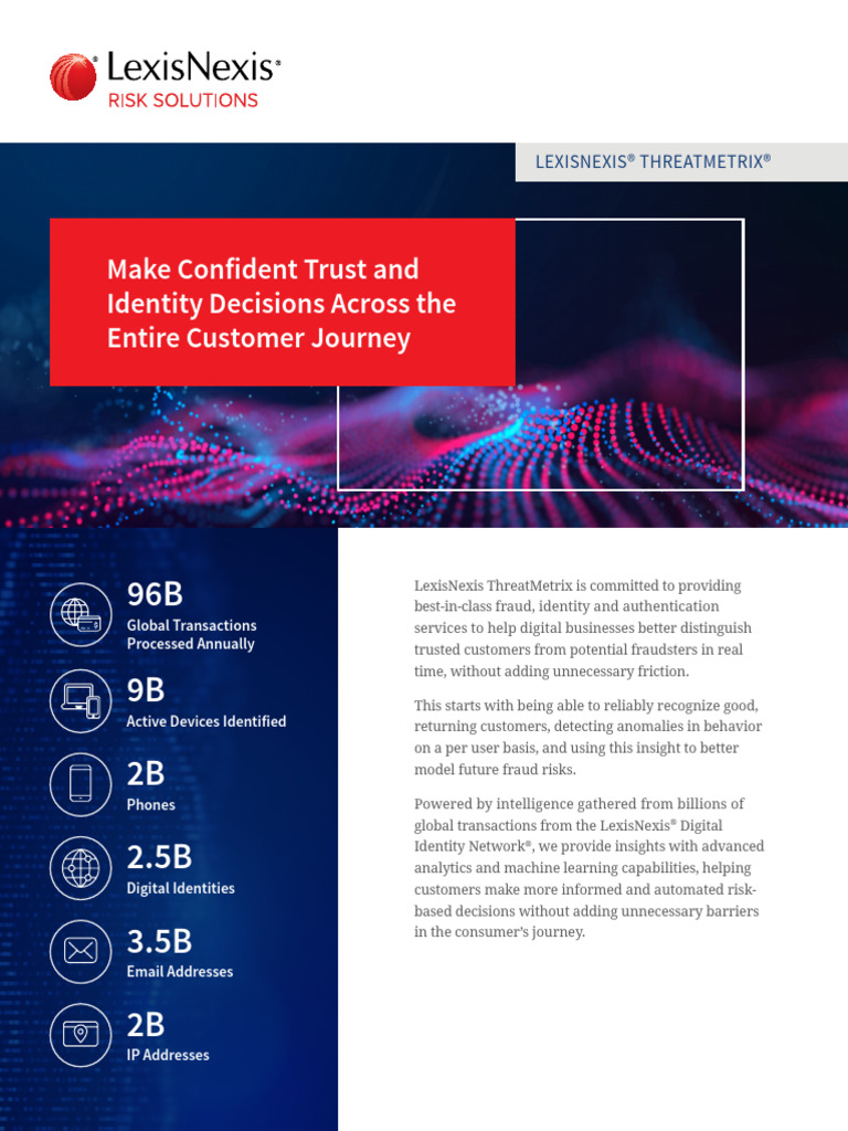 LNRS ThreatMetrix Brochure Global 2023 NXR14716 01 1120 EN US | PDF ...