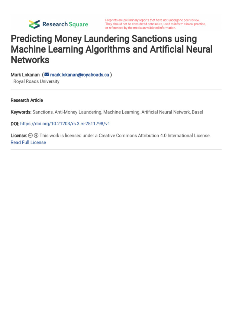 ANDROID BASED Project Machine | PDF | Receiver Operating Characteristic | Sensitivity And ...