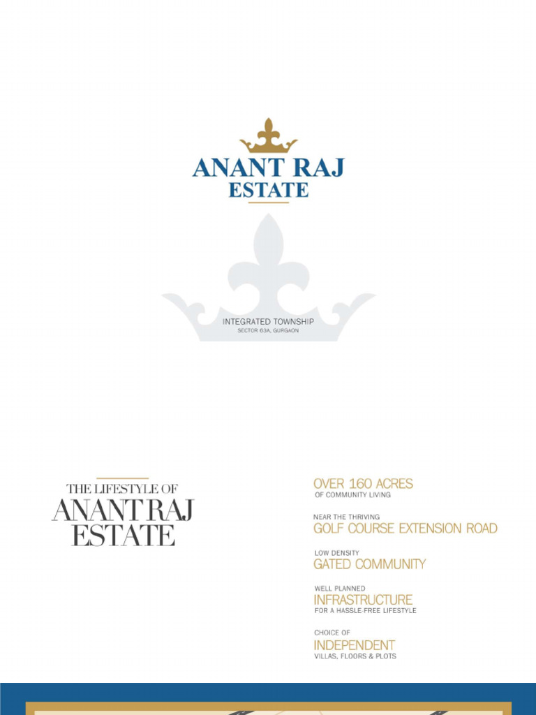 Anant Raj Plots Brochure | PDF