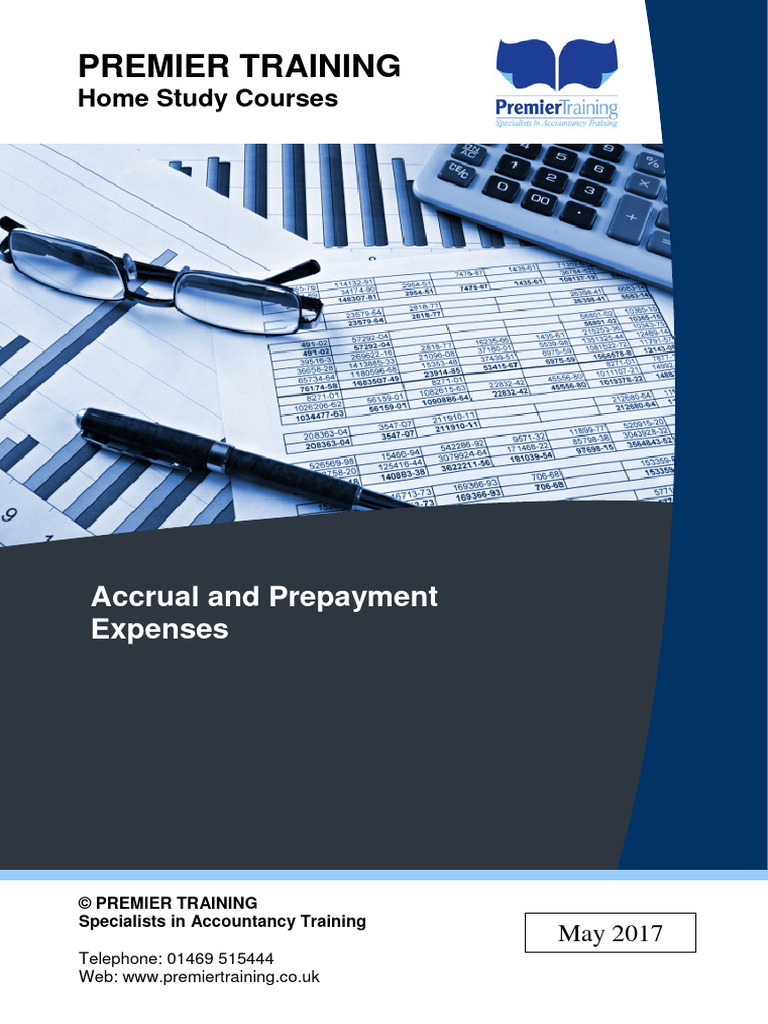 Accrual and Prepayment of Expenses | PDF | Debits And Credits ...