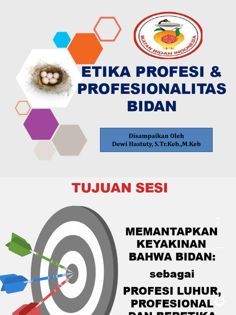 Etika Profesi Dan Profesionalisme Bidan | PDF