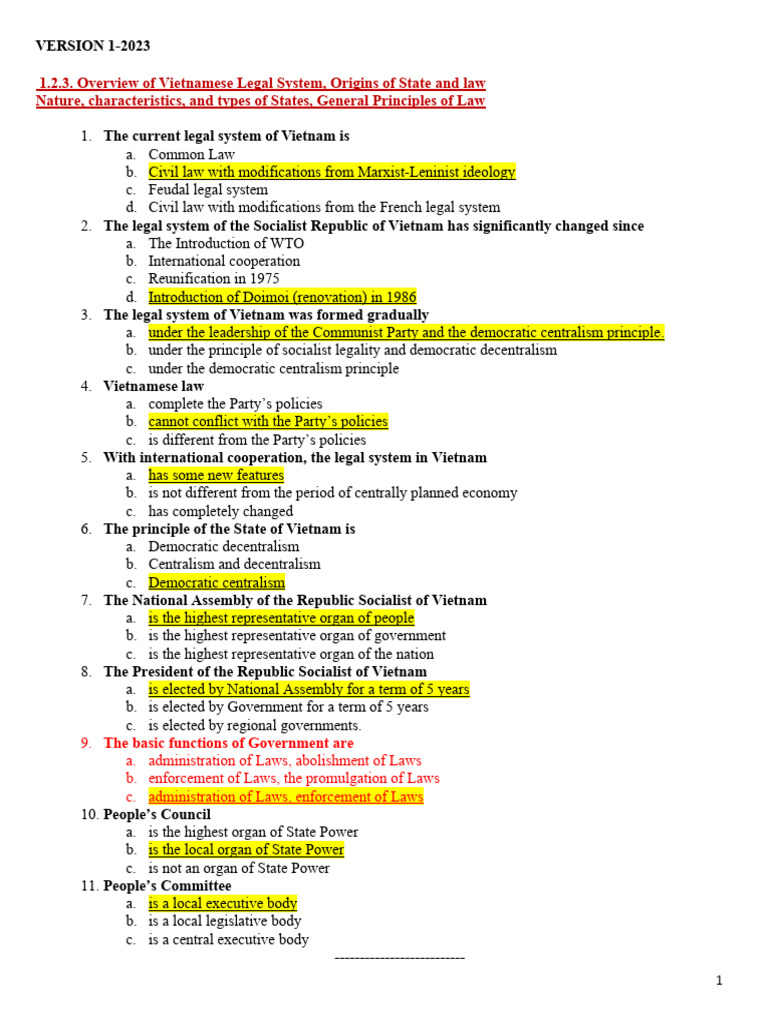 Overview of Vietnam's Legal System | PDF | Lawsuit | Employment