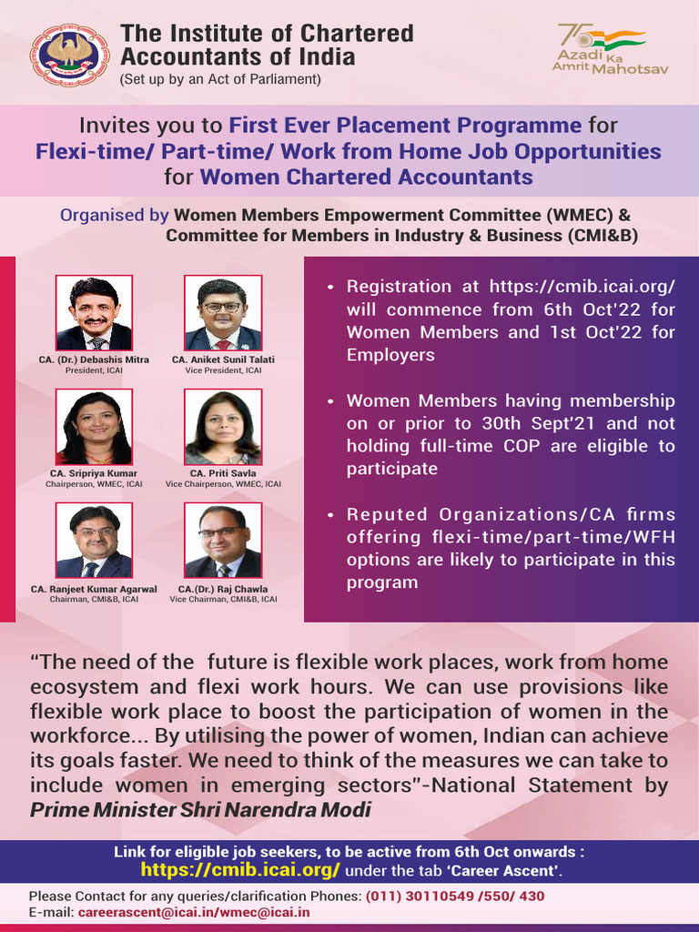 Women Placement Flyer | PDF | Economies | Government