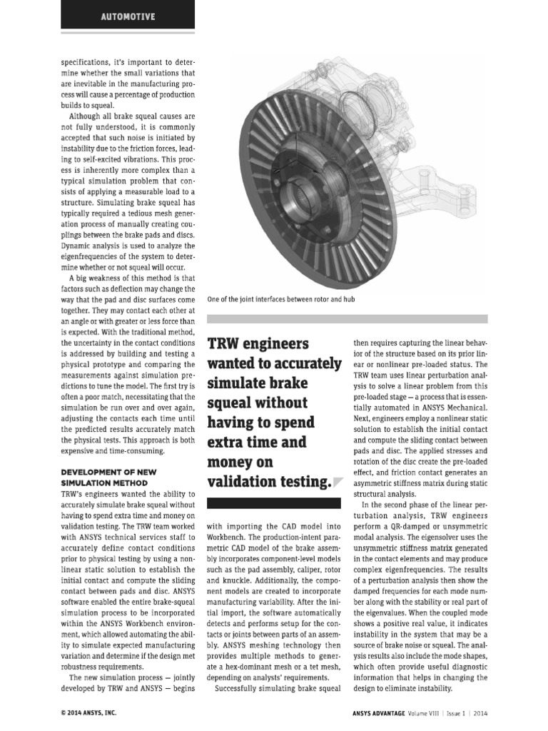 Brake Modeling | PDF