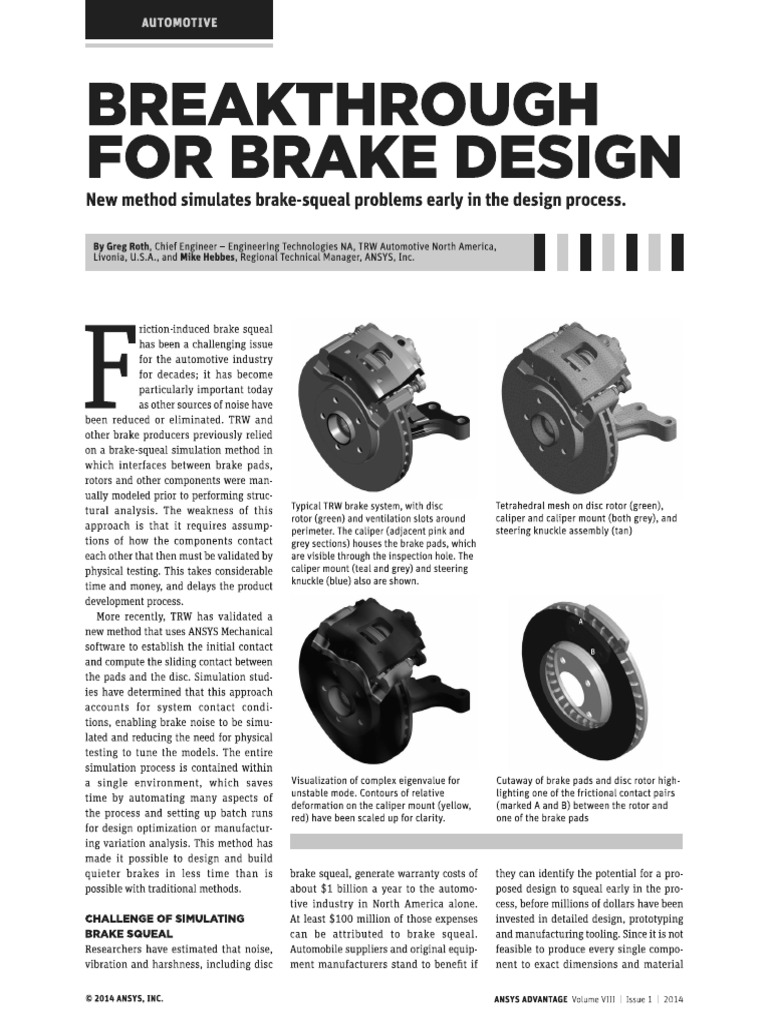 Brake Simulation | PDF