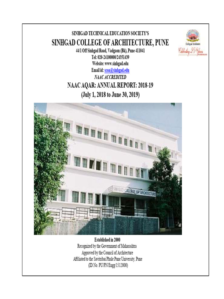 NAAC AQAR Annual Report | PDF | University And College Admission ...