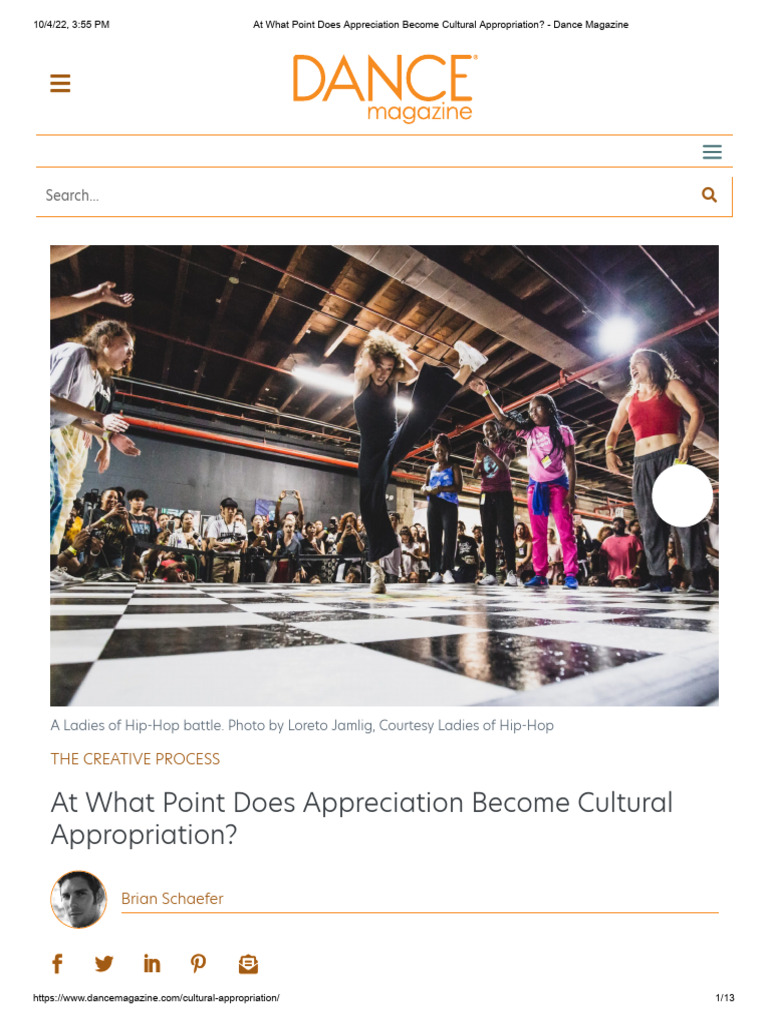 2022 10 at What Point Does Appreciation Become Cultural Appropriation ...