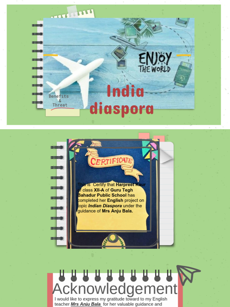 English Project Print Out | PDF | Diaspora | Economic Growth