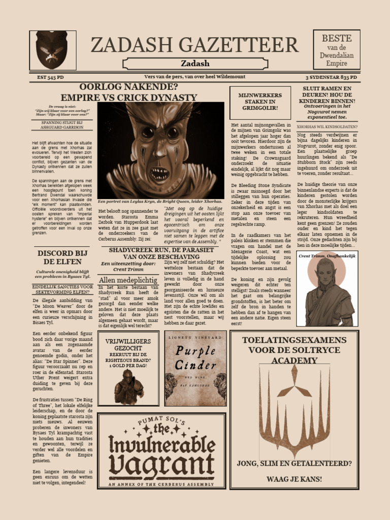 Zadash Gazetteer 1 | PDF