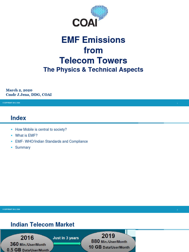 EMF Emissions | PDF | Electromagnetic Spectrum | Electromagnetic Field