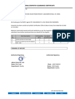 Material Dispatch Clearance Certificate | PDF