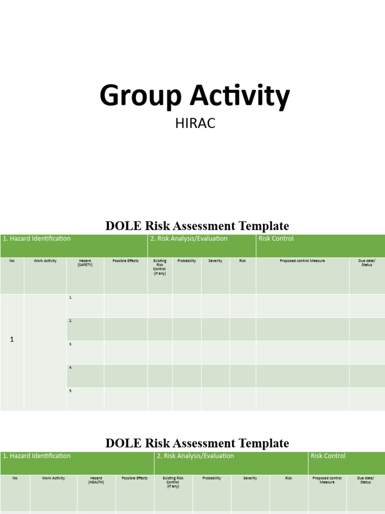Hirac Template - Ms | PDF