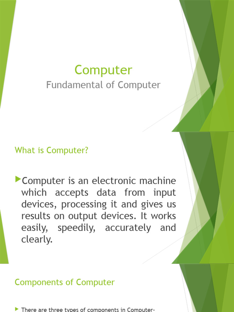 Computer | PDF | Computer Hardware | Graphical User Interfaces