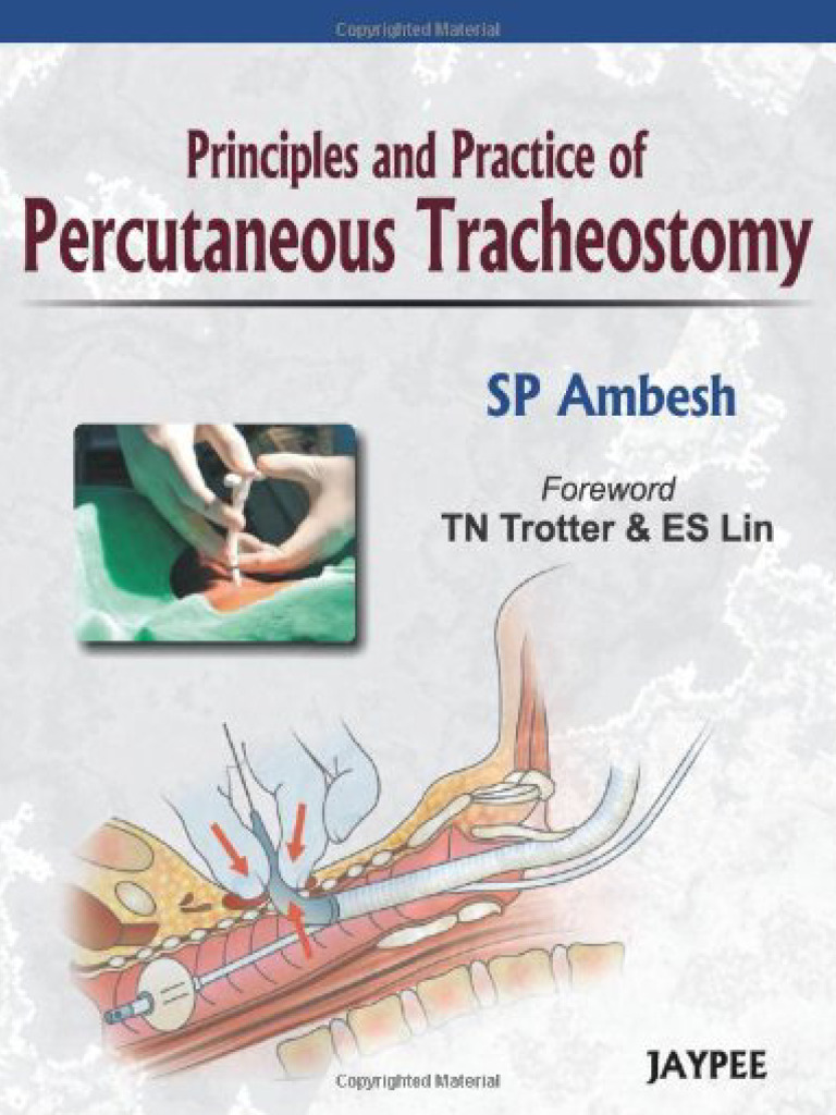 Principles and Practice of Percutaneous Tracheostomy (PDFDrive) | PDF ...